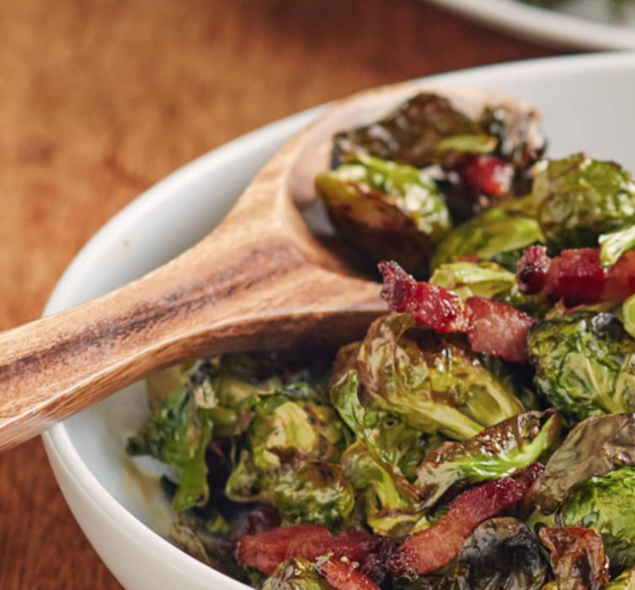 Apple Cider Glazed Brussel Sprouts with Bacon (of course) – Cafe Barber